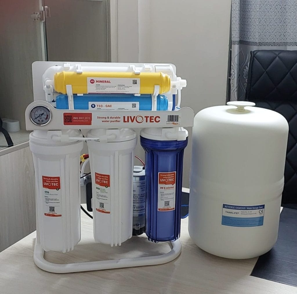 Livotec Vietnam RO Water Purifier With Stand - 6 Stage